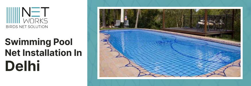 Best Swimming Pool Net Installation in Delhi | Networks Bird Net